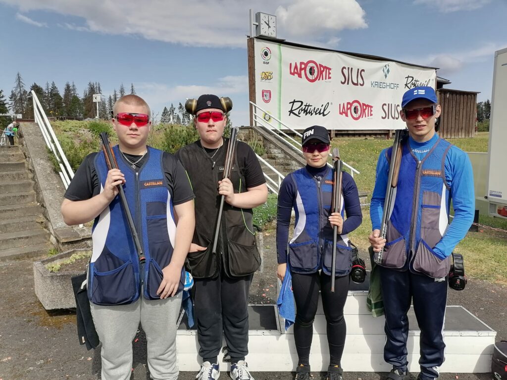 Nuorten maailmancup: Ruusunen 11:s trapissa – Suomen Ampumaurheiluliitto ry