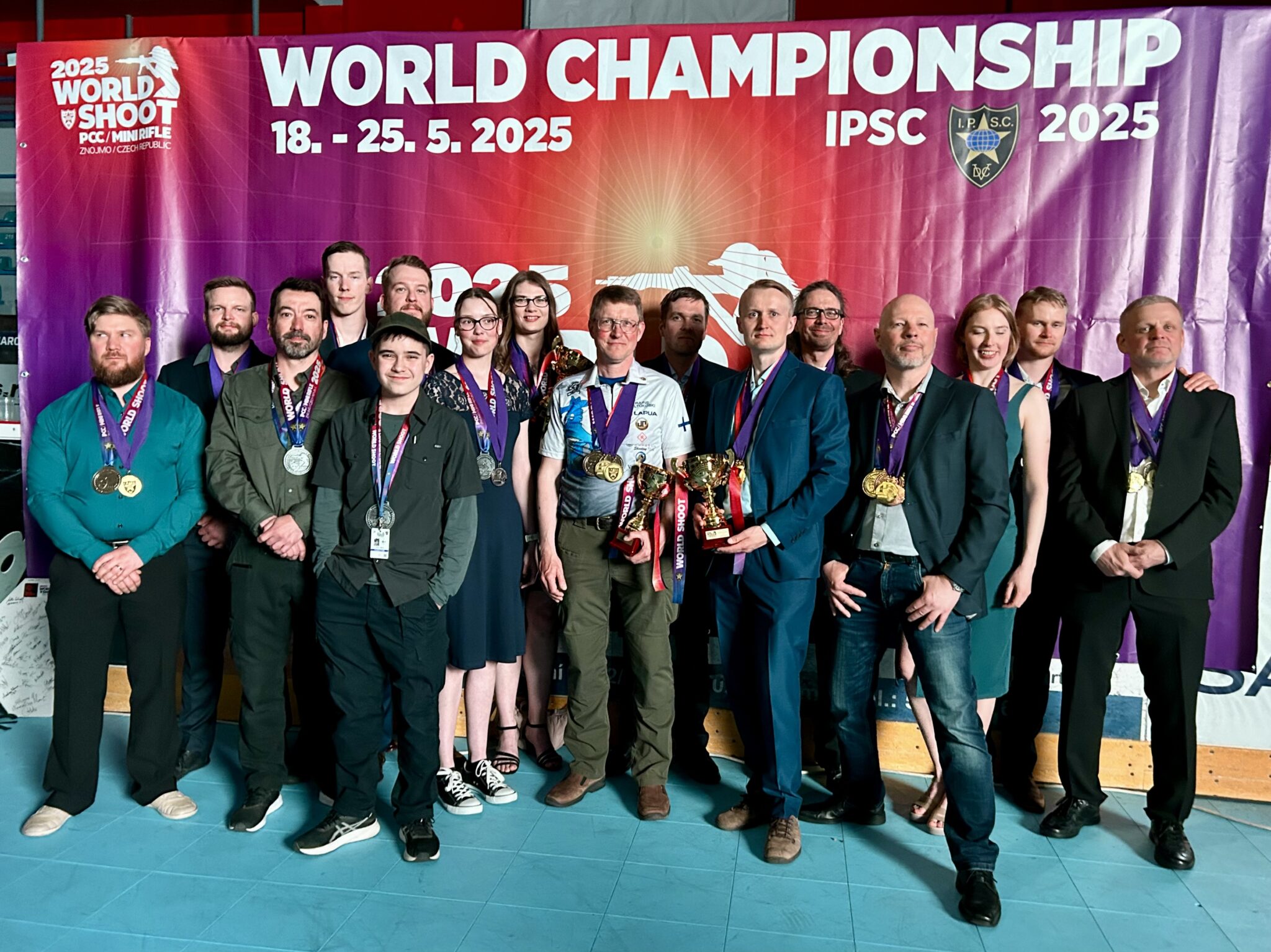 2025 IPSC PCC / Mini Rifle World Shoot: 12 mitalia Suomeen – Suomen ...